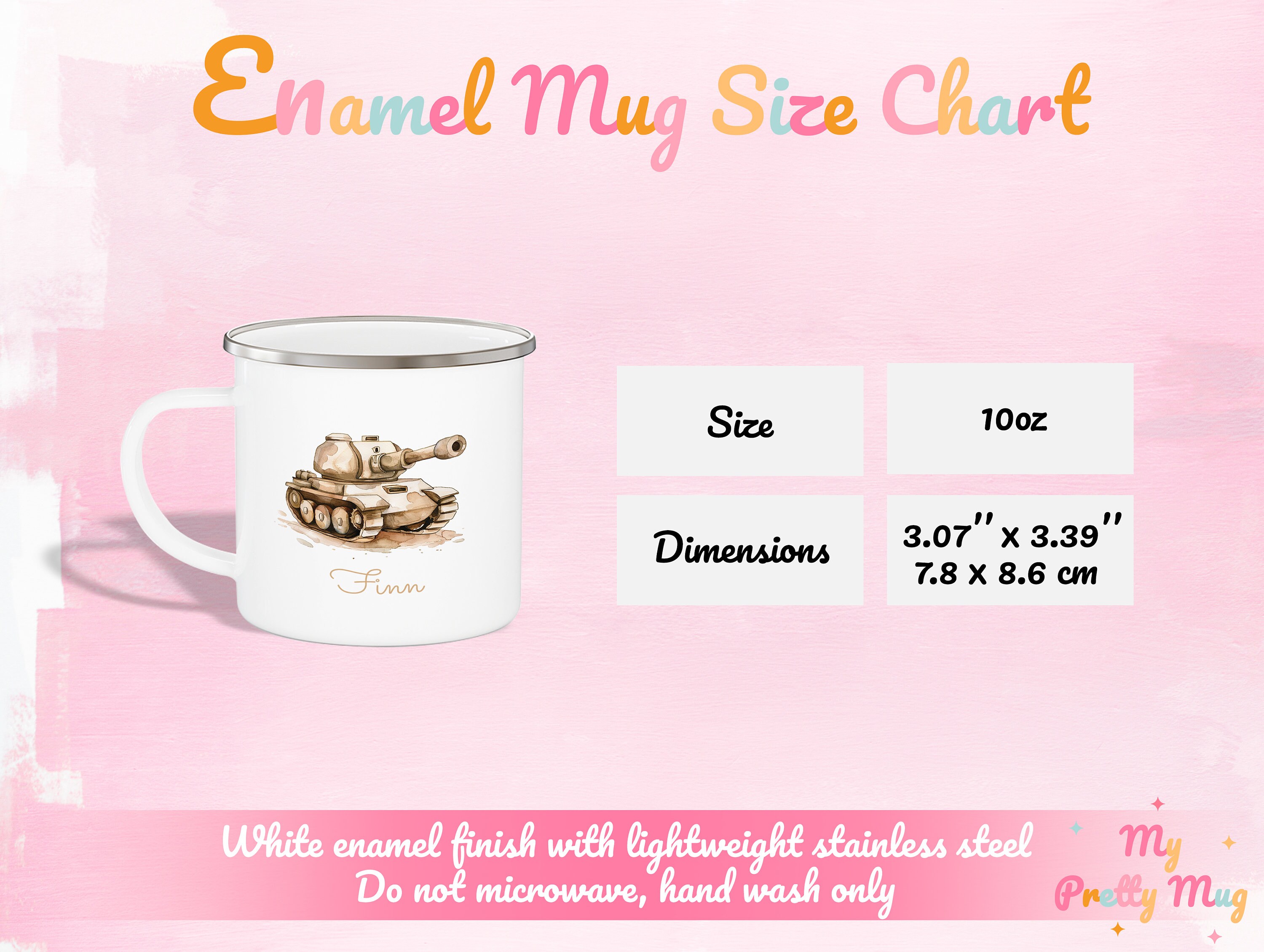 Tank Mug Personalized Tank Mug Military Tank Gift Kids Mug Military Mug ...