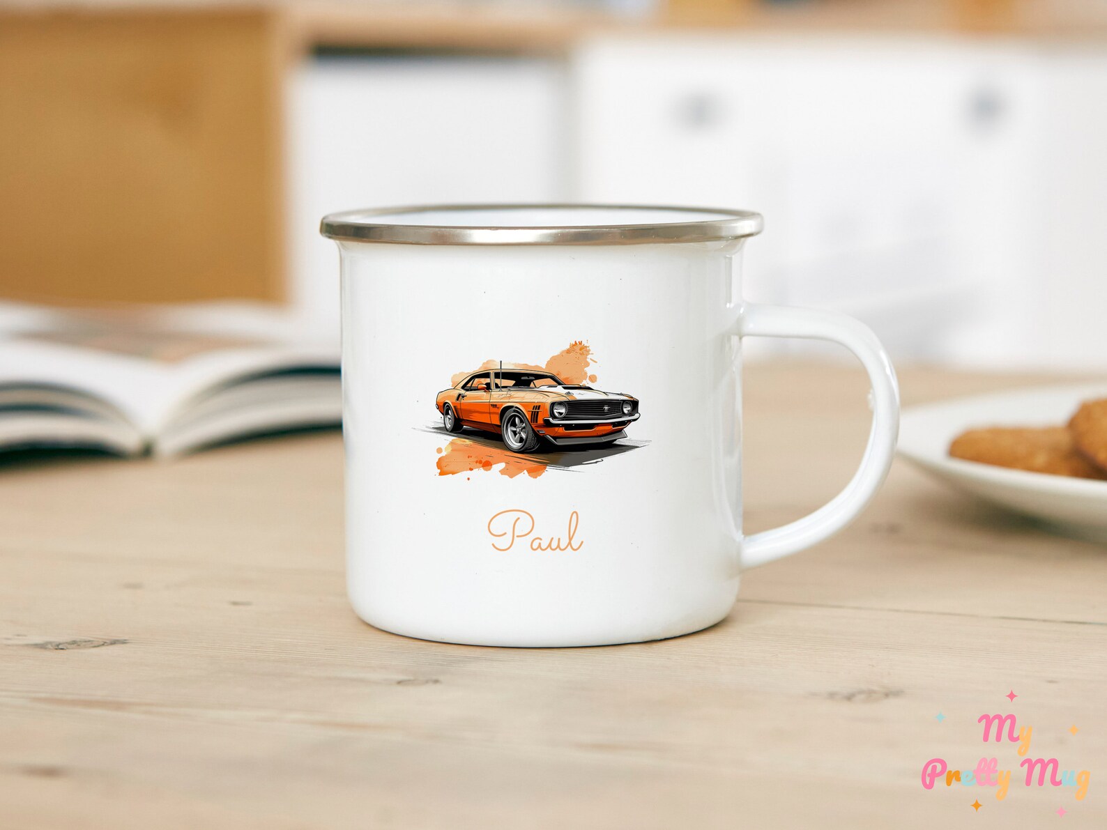 Muscle Car Mug Personalized Muscle Car Mug Muscle Car Gift Kids Mug Car ...