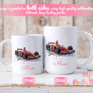 Formula One Mug Personalized Formula One Mug Race Car Mug Formula One ...