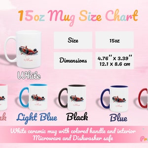 Formula One Mug Personalized Formula One Mug Race Car Mug Formula One ...