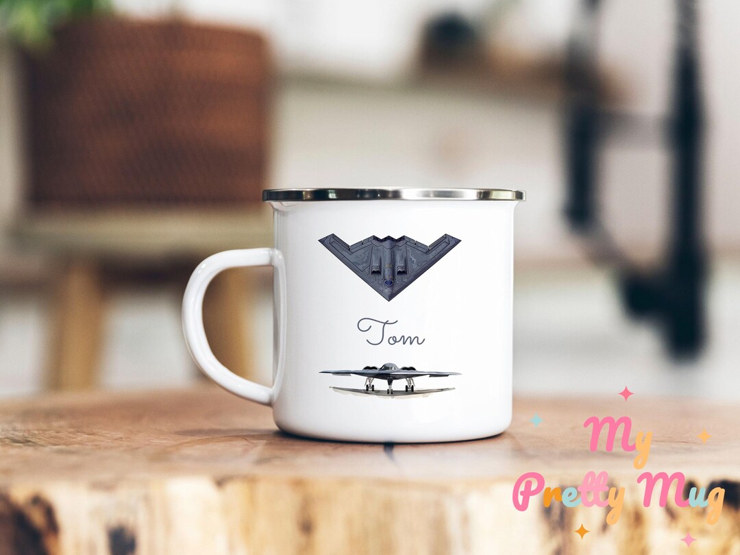 B2 Stealth Bomber Mug Personalized Stealth Bomber Mug Bomber Coffee Mug ...