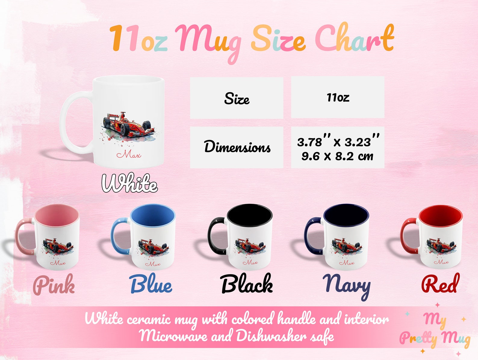 Formula One Mug Personalized Formula One Mug Race Car Mug Formula One ...