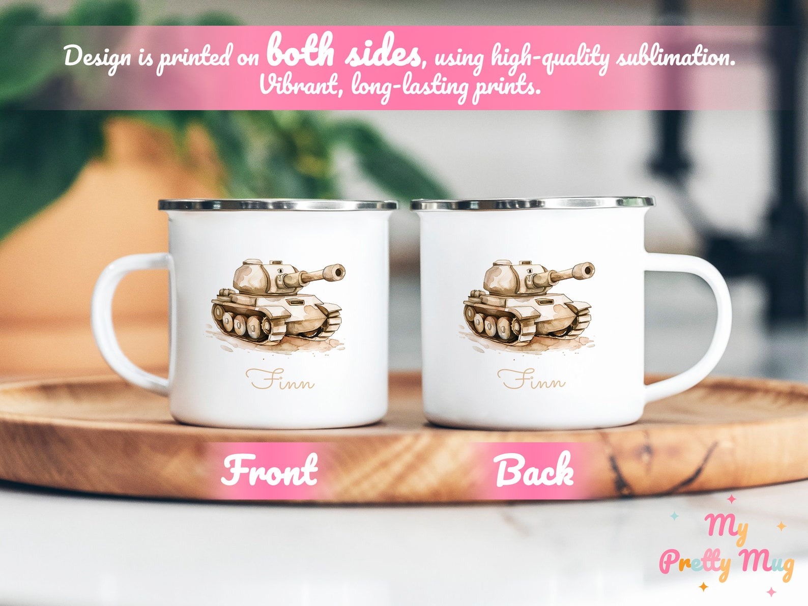 Tank Mug Personalized Tank Mug Military Tank Gift Kids Mug Military Mug ...