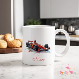 Formula One Mug Personalized Formula One Mug Race Car Mug Formula One ...