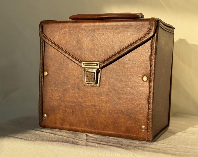 Vintage Faux Leather Carrying Case | Polaroid Camera Carrying Hand Bag ...