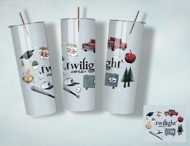 Twilight Themed 20oz Insulated Tumblers - Etsy