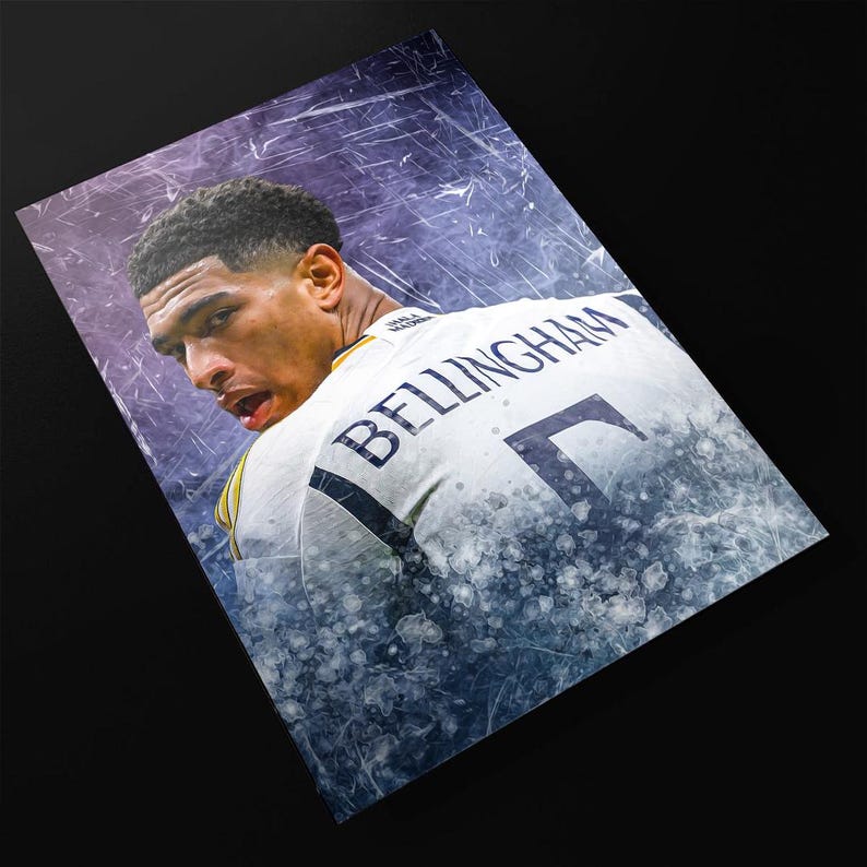 Jude Bellingham - Set of 3 Football/soccer Prints - Legendary Football ...