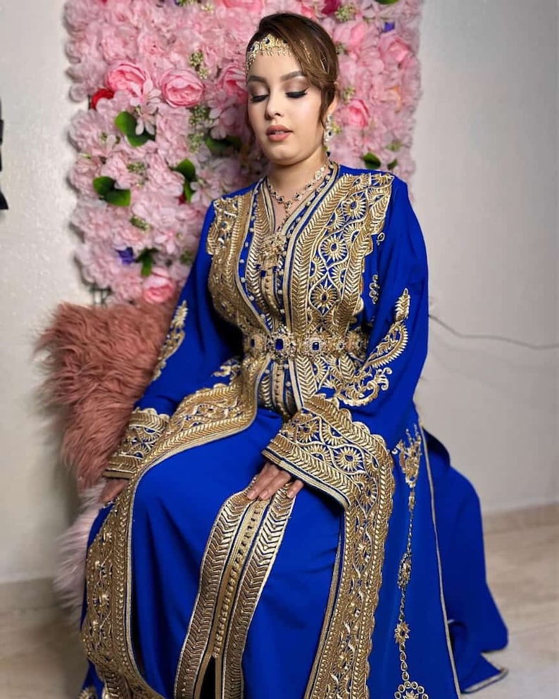 Caftan Marocain Traditionnel - Etsy