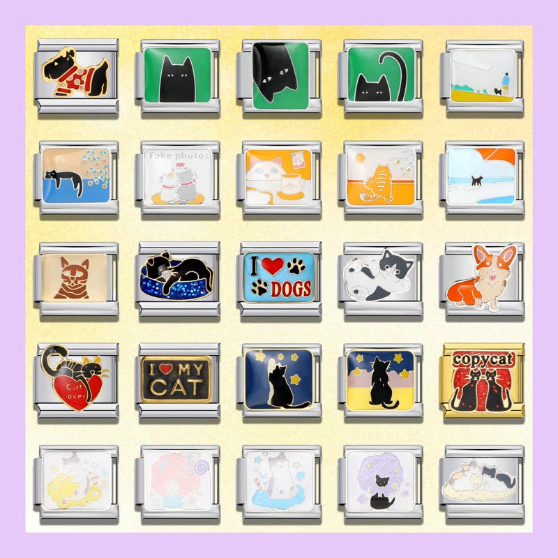 Cat Italian Chain - Etsy