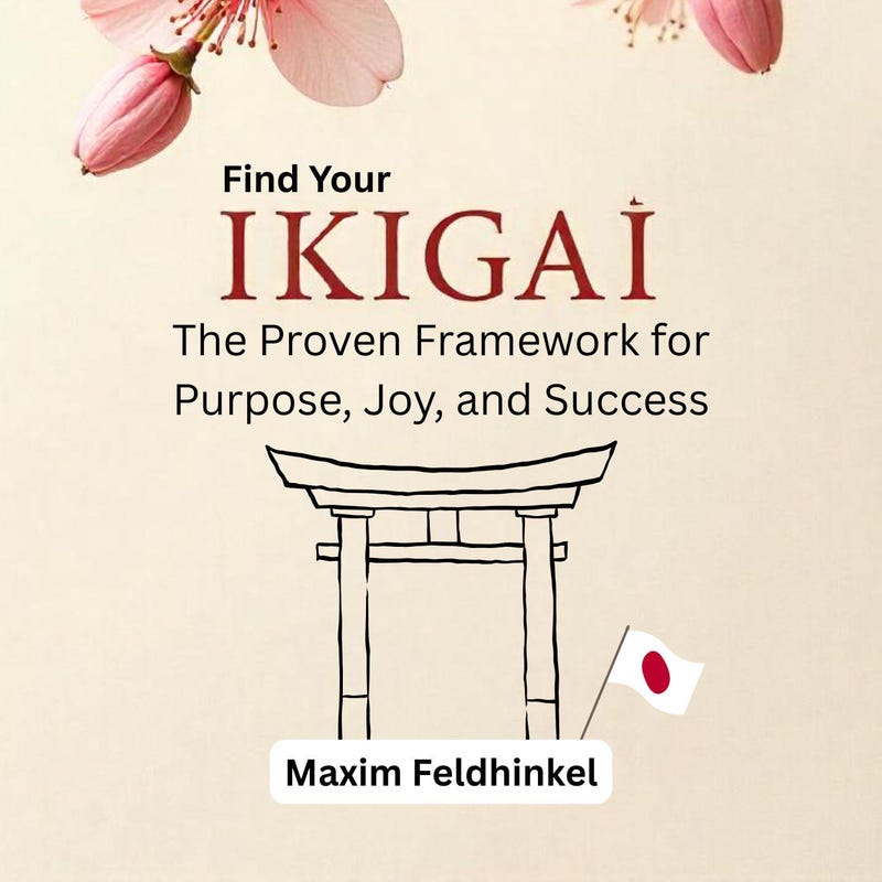 Ikigai Workbook - Etsy