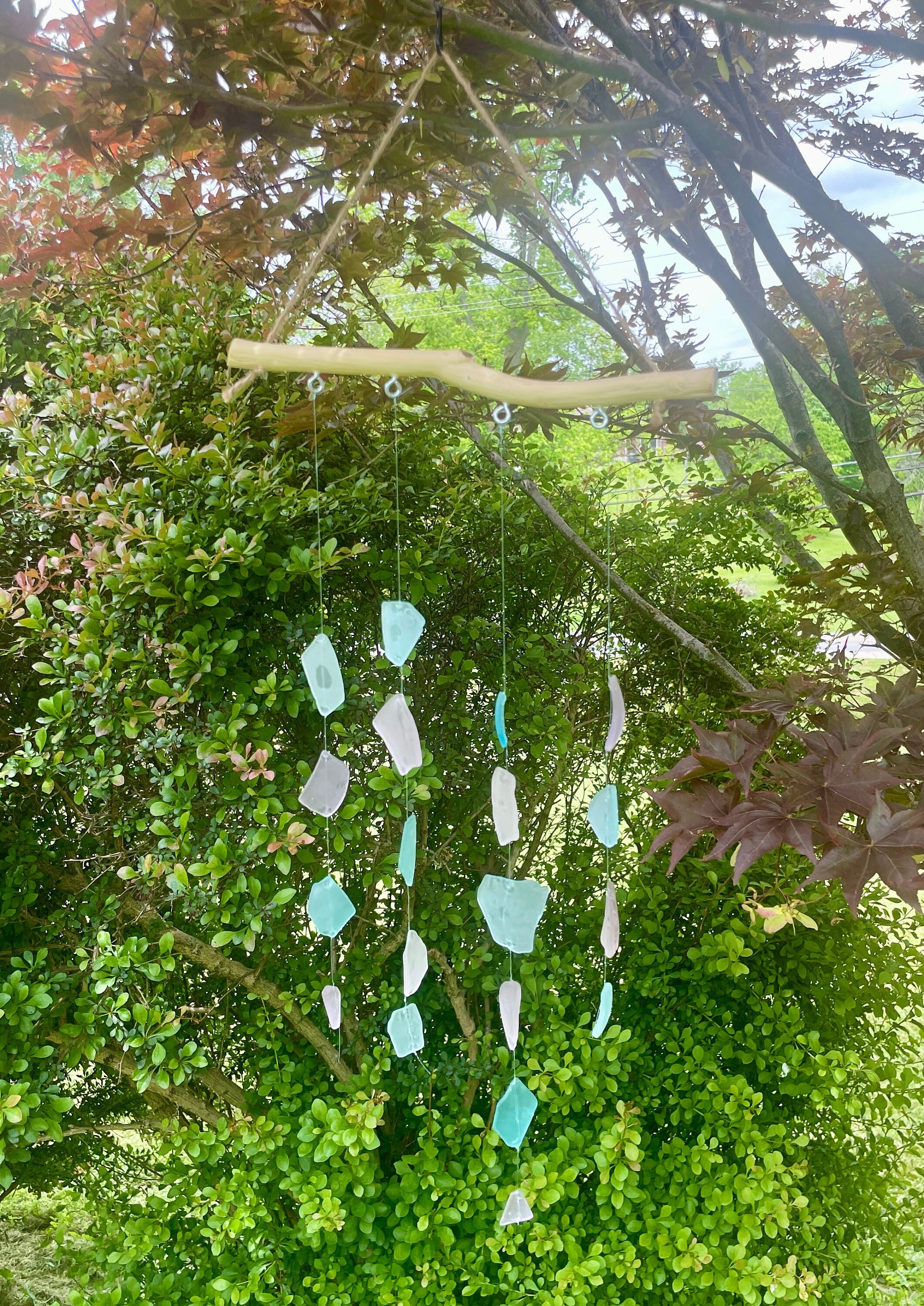 Glass Wind Chimes - Etsy