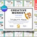 40 Animal Themed Student Award Certificates, Classroom End of Year ...