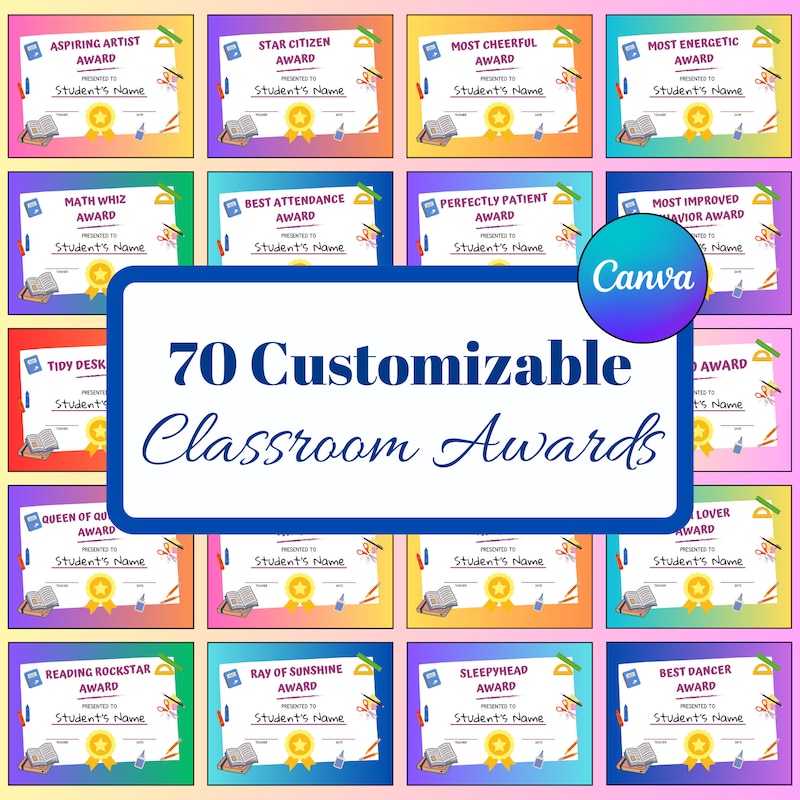 Kids Character Awards - Etsy UK