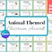 40 Animal Themed Student Award Certificates, Classroom End of Year ...