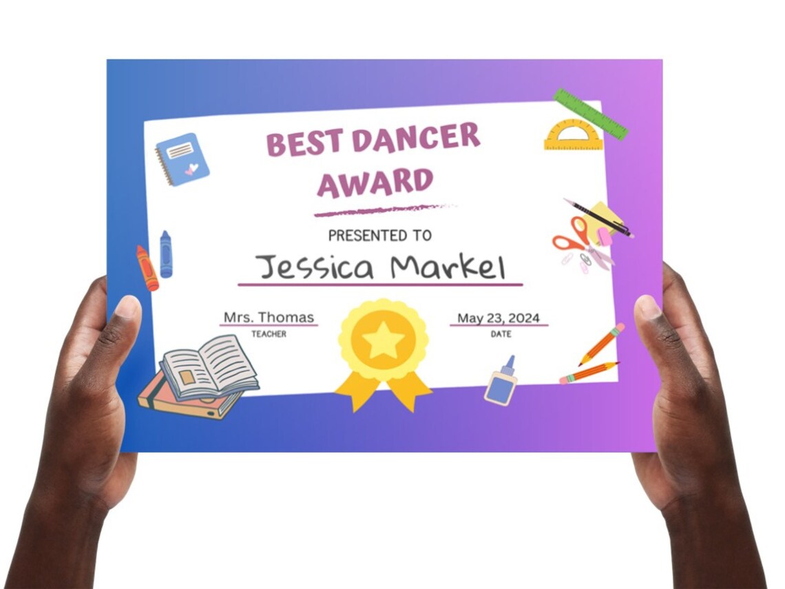 70 Student Award Certificates, Classroom End of Year Certificate ...