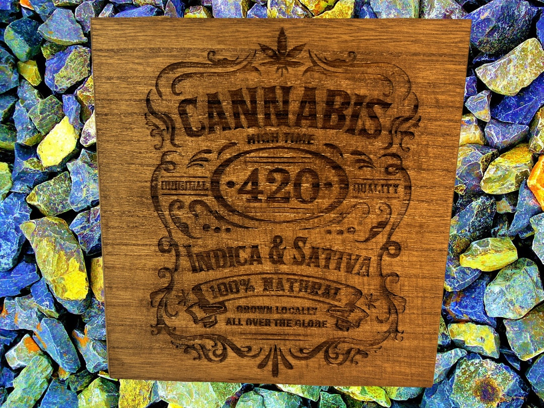 Square Stash Box With Your Choice of Laser Engraved Design. - Etsy