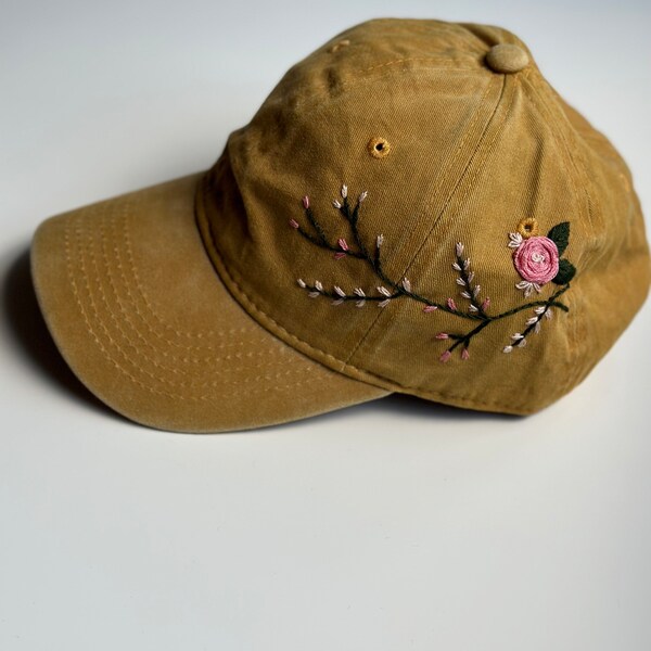 Distressed Baseball Cap - Etsy