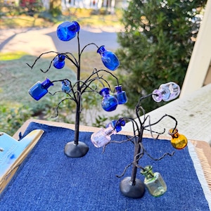 Gullah Geechee Blue Bottle Tree - Etsy