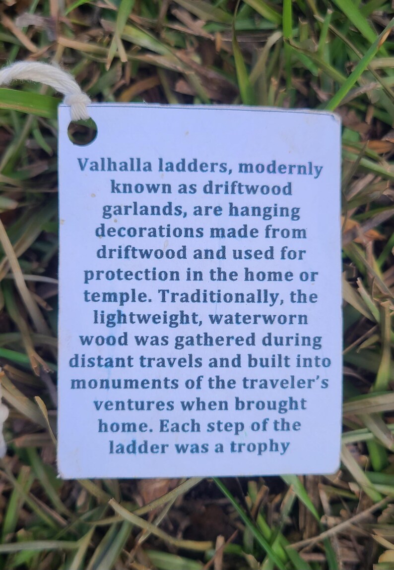 Valhalla Ladders, Driftwood Garland - Etsy