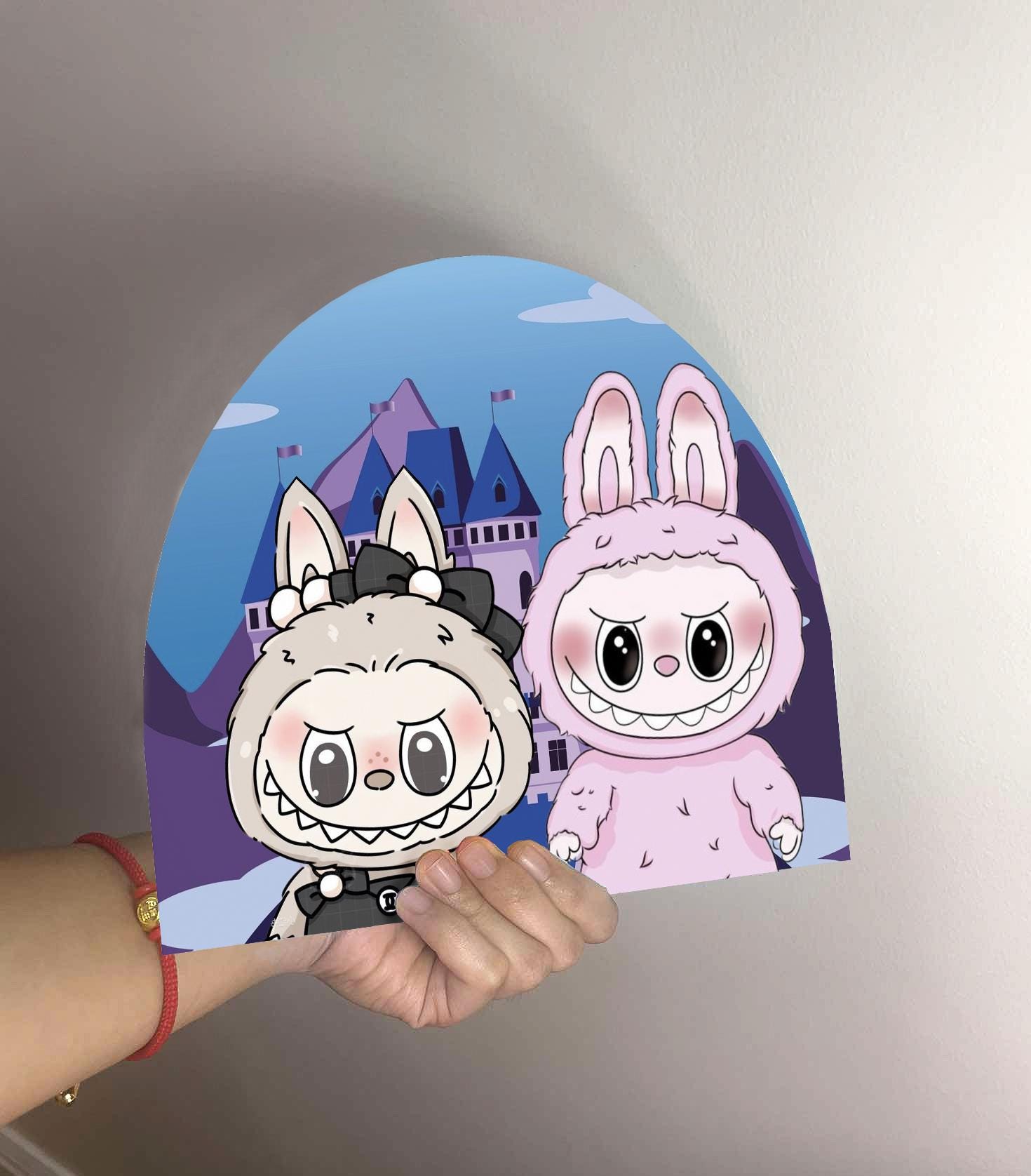 Labubu Monsters Arch Shaped 2025 Calendar Fan - Etsy