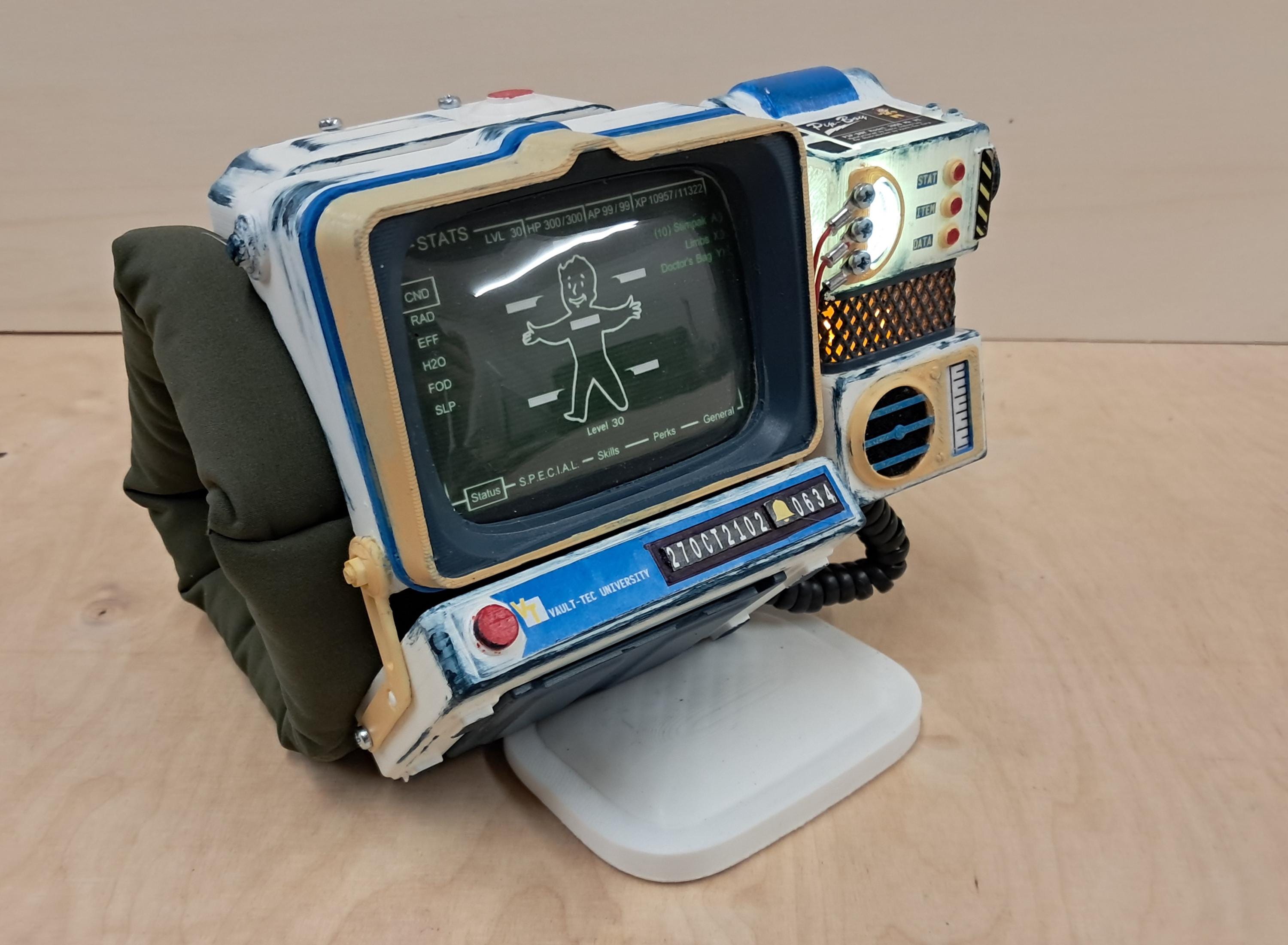 Fallout Pip-boy 2000 Inspired Prop Mk-iv Replica/unofficial/fan-art - Etsy