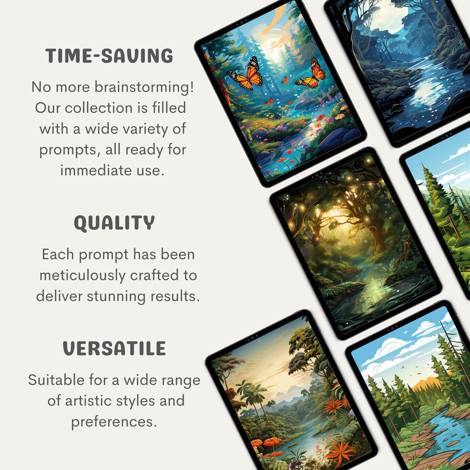 200 Prompts Landscape, Sunset Landscape Design, Ai Generated Design ...