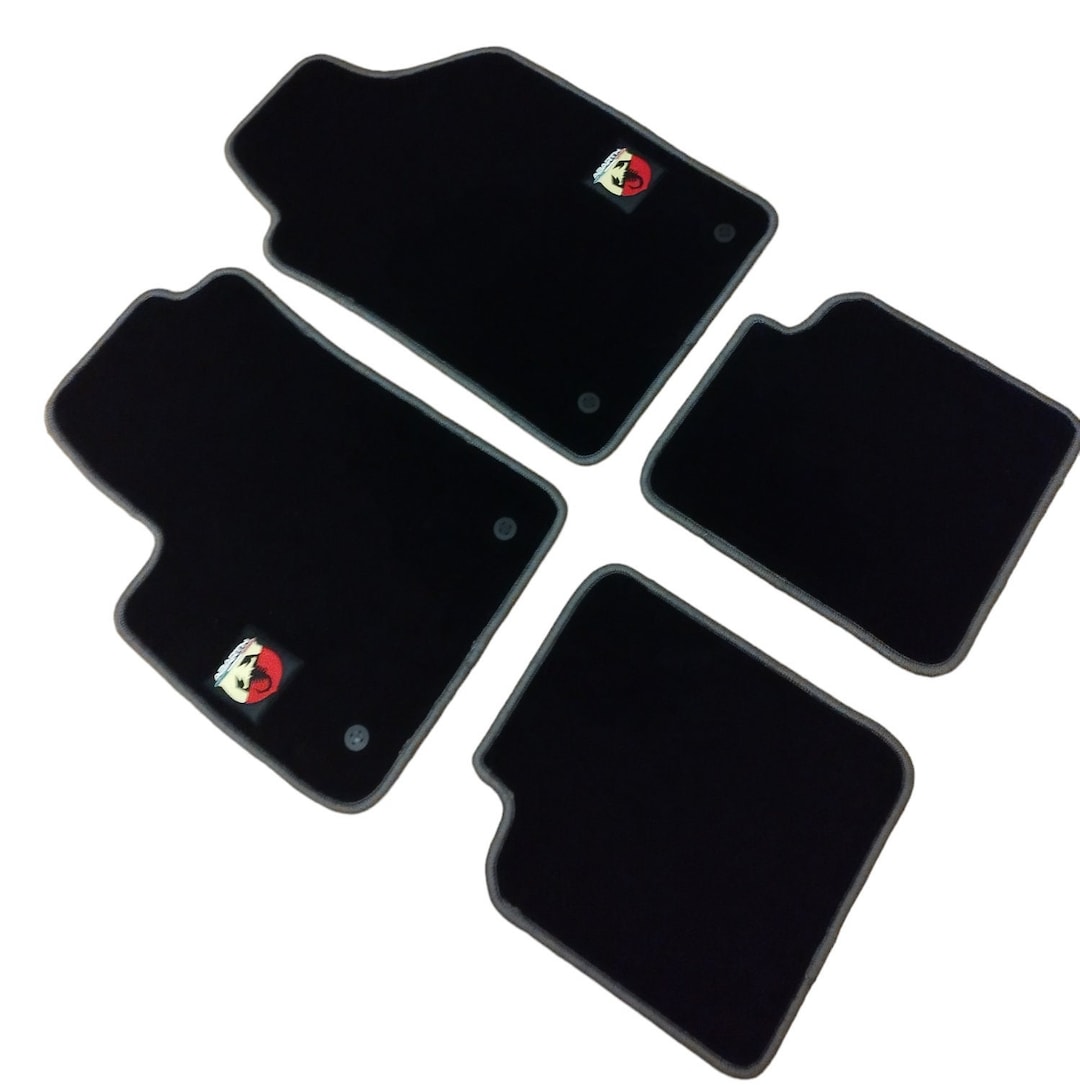 Fiat 500 Abarth 2013-2020 Car Mats Floor Mats Very High Quality Carpet ...