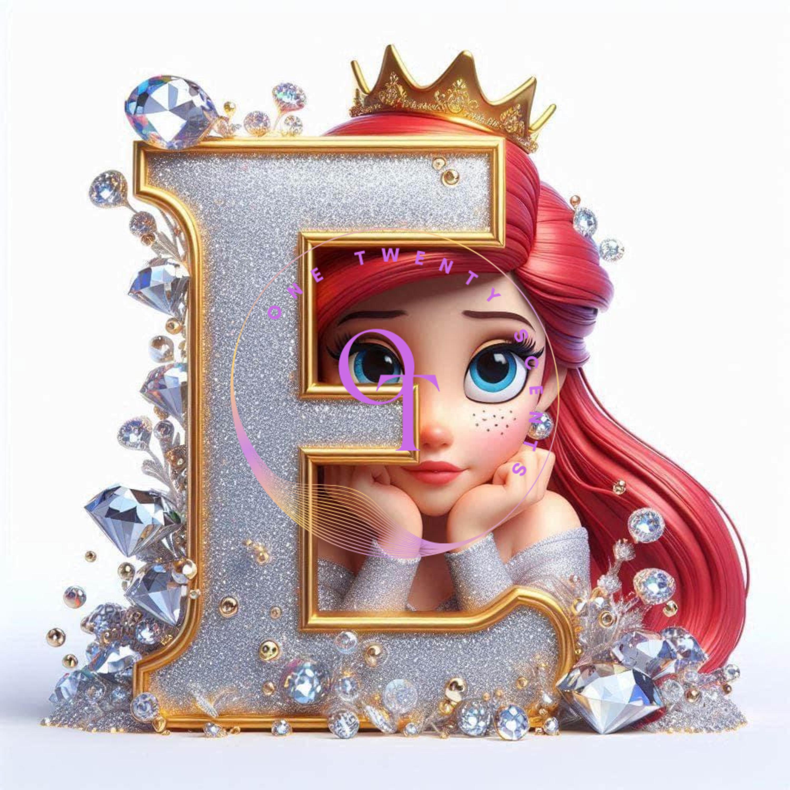 Digital Download Ariel A-Z With Mermaid Birthday Sublimation Design ...