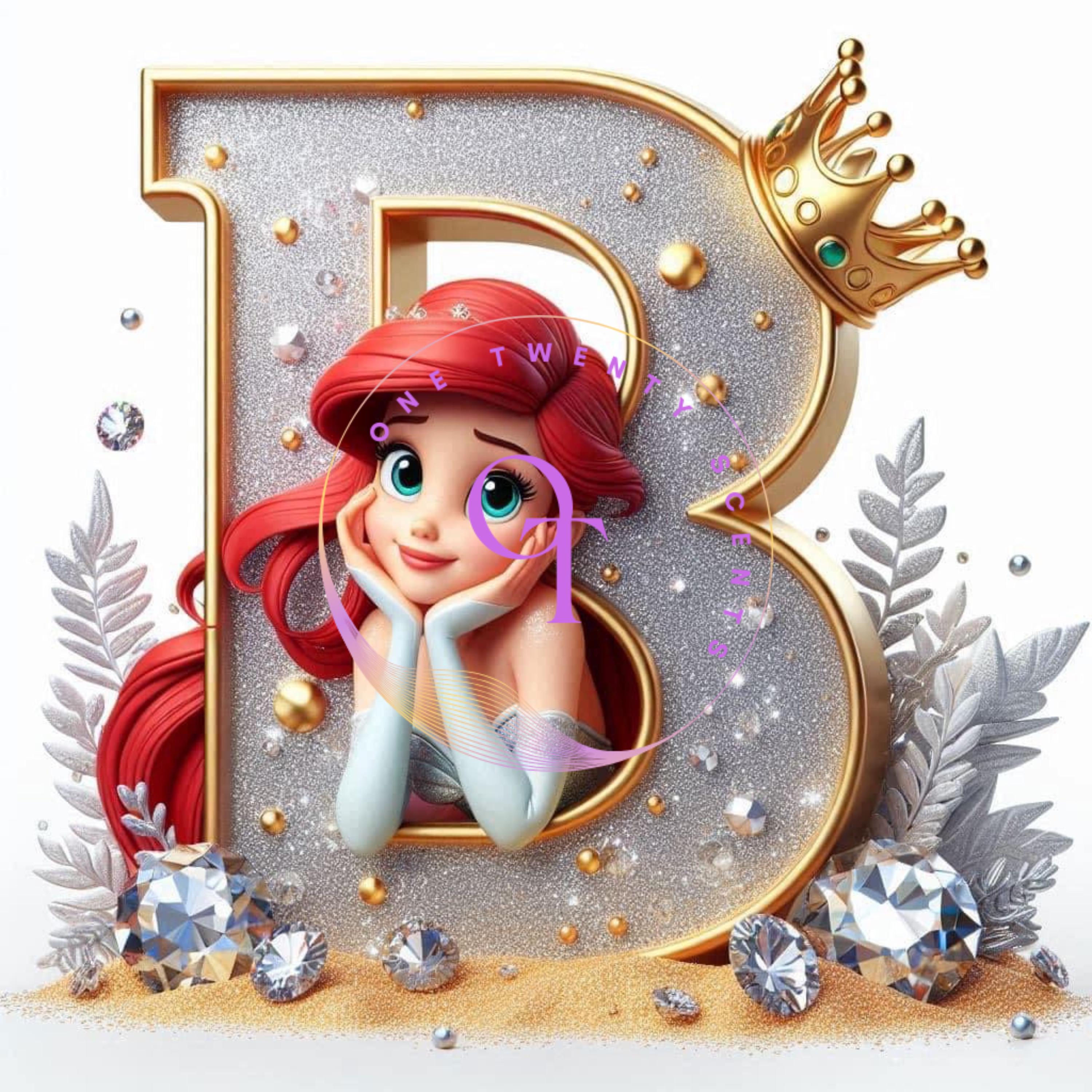Digital Download Ariel A-Z With Mermaid Birthday Sublimation Design ...