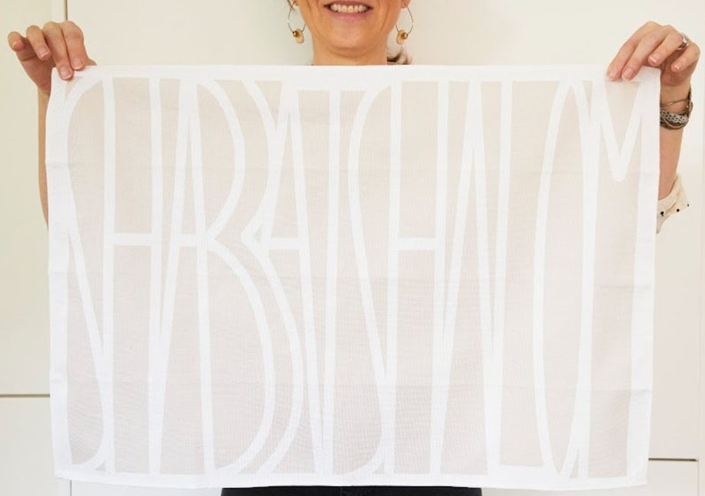 Challah Cloth for Sabbath/shabbat | Oatmeal - Etsy