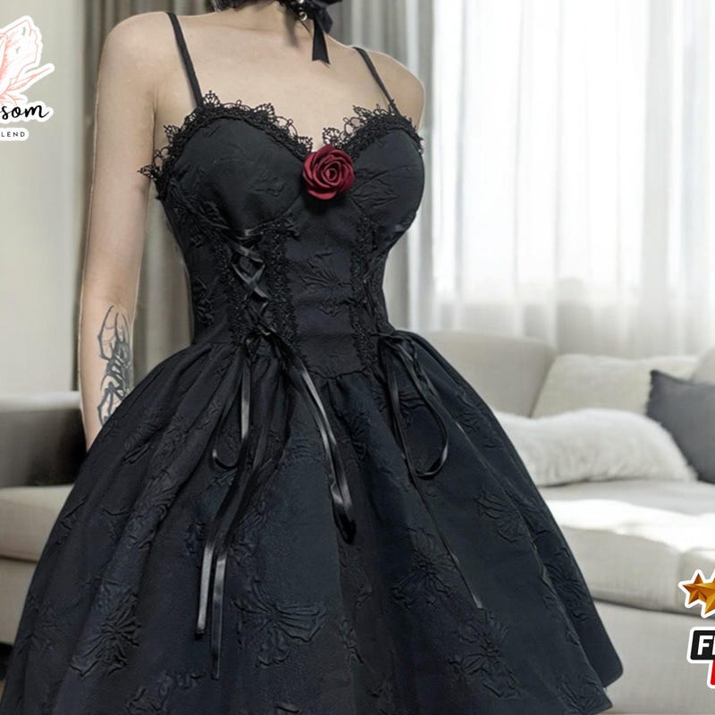 Vintage Gothic Dresses for Women - Etsy