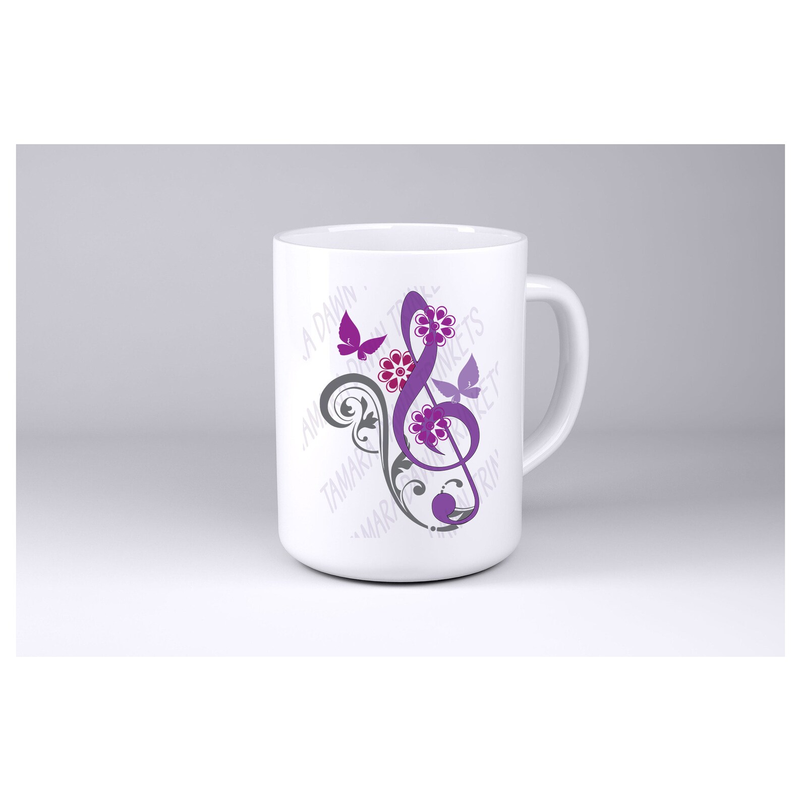 Treble and Butterfly SVG - Etsy