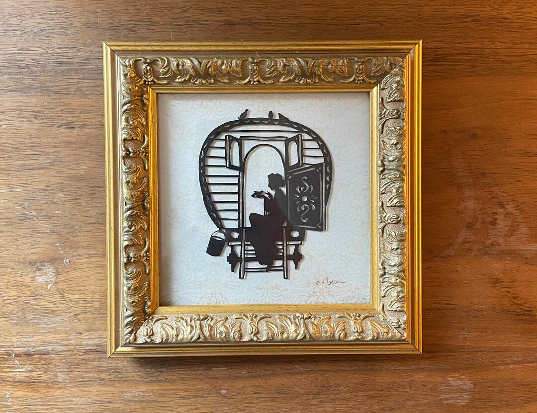 Gypsy Caravan - Original Framed Papercut - Etsy