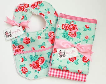 Burp the Baby Palm Beach Set | Etsy