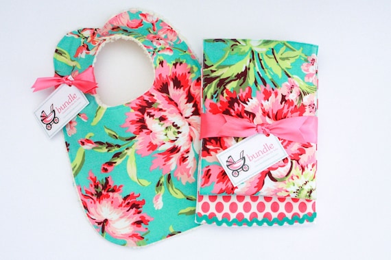 Burp the Baby Palm Beach Set | Etsy