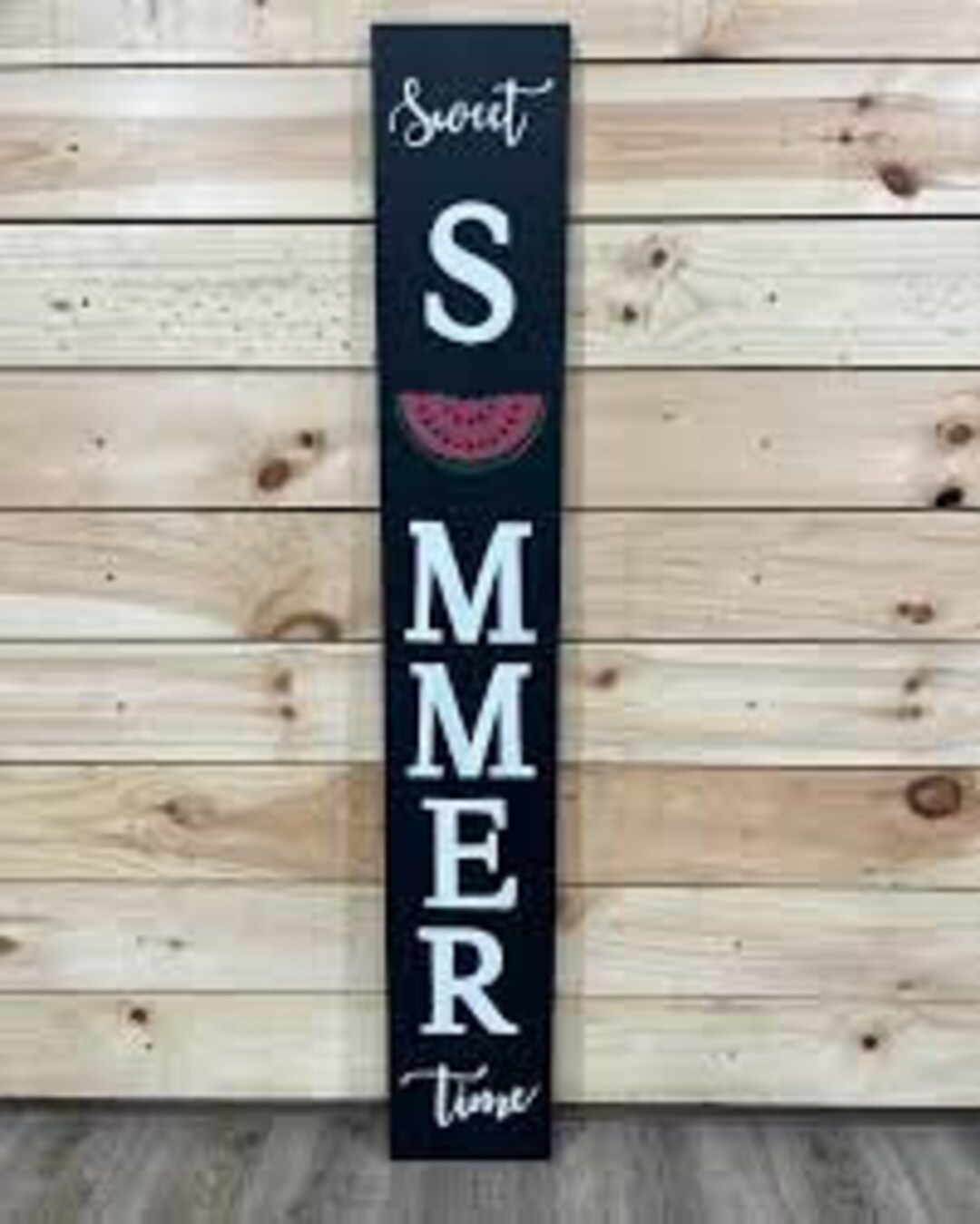 Sweet Summer Time Watermelon Porch Sign Seasonal - Etsy