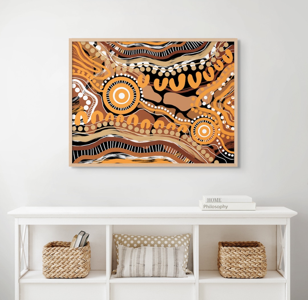 On Country edition 2 Digital Aboriginal Art - Etsy