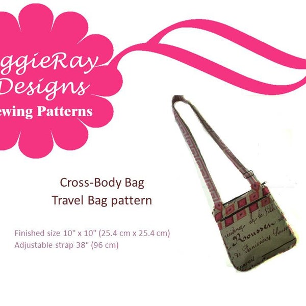 Cross Body Bag Pattern - Etsy