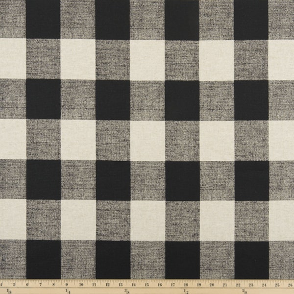 Buffalo Check Window Pane Fabric - Etsy
