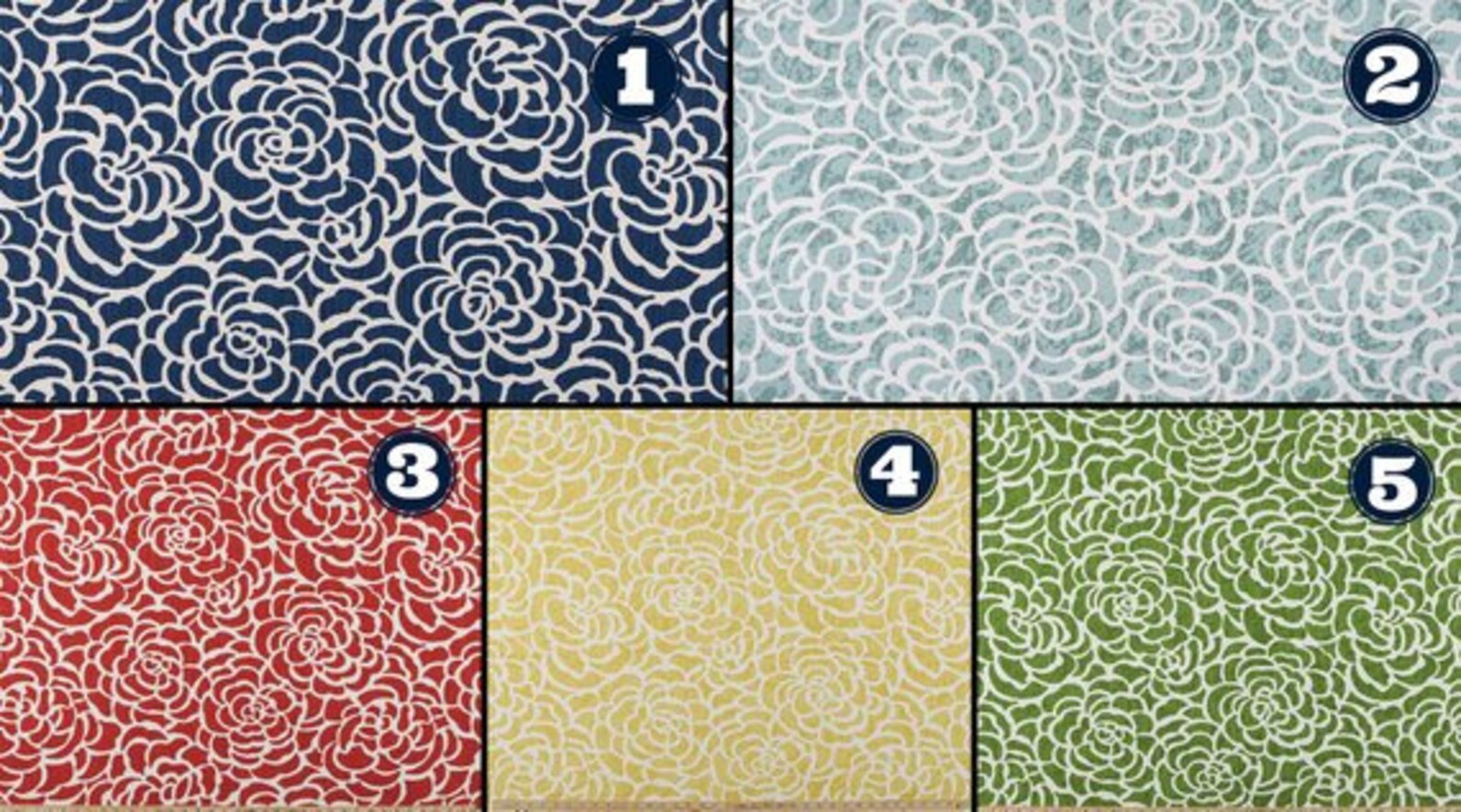 Tie UP Valance With Grommets Scott Living Fabrics Peony | Etsy