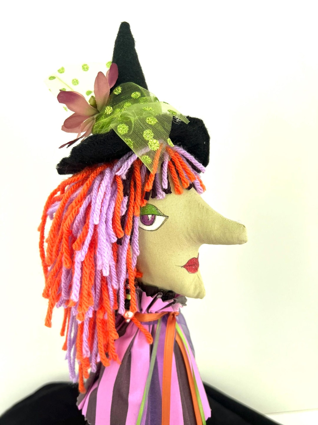 Witch Prop Stick, Marotte, Costume - Etsy