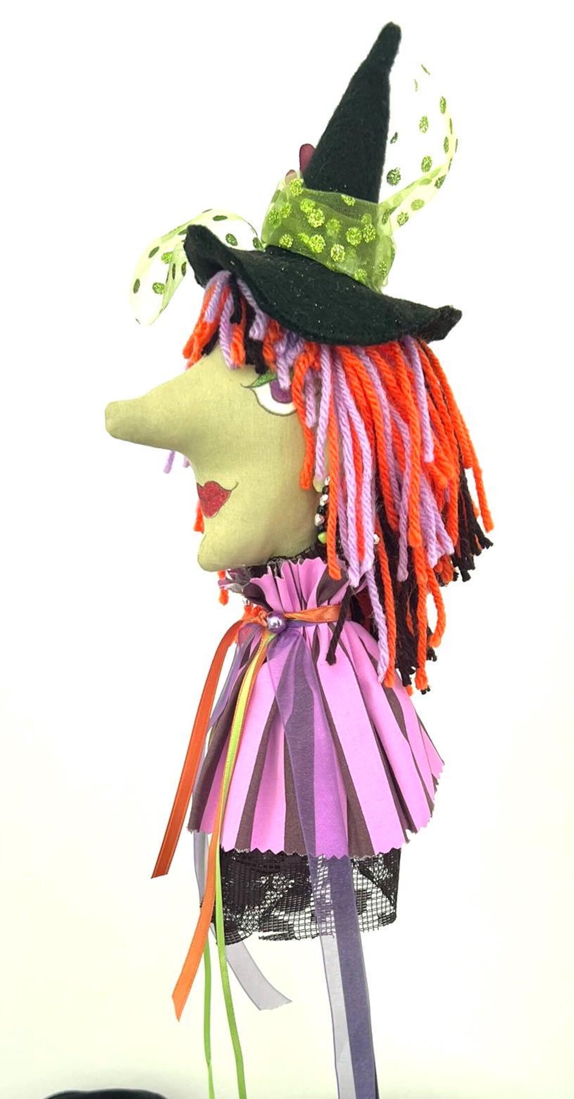 Witch Prop Stick, Marotte, Costume - Etsy