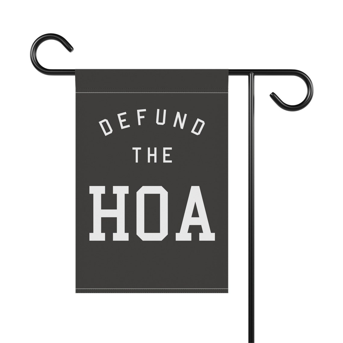 Defund the HOA Garden & House Banner, Funny Homeowner Gift ...