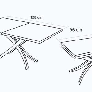 Extendable Transformer Table | 3-in-1 100% Wooden Table | Adjustable ...