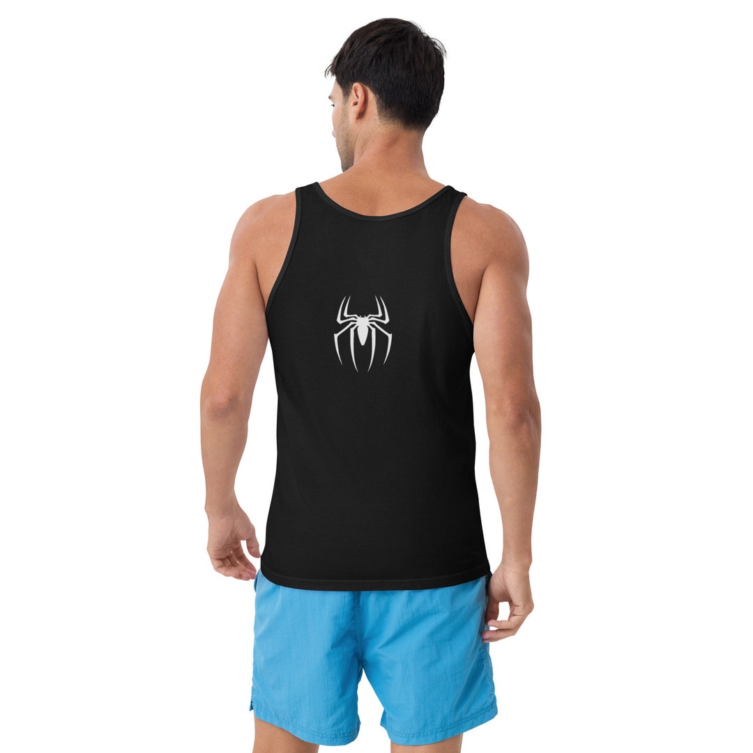 Men's SPIDER-MAN Tank Top // Spider Tank Top for Him // Premium Quality ...