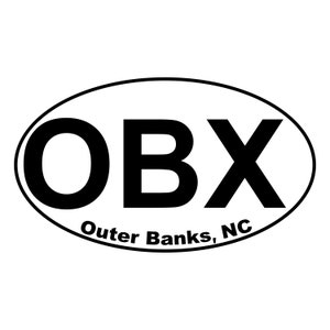 OBX Outer Banks | Vinyl Die Cut Decal | Die Cut | OBX | North Carolina ...