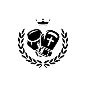 Christian Boxing Gloves Vinyl Decal: Faith Inspiration - Etsy