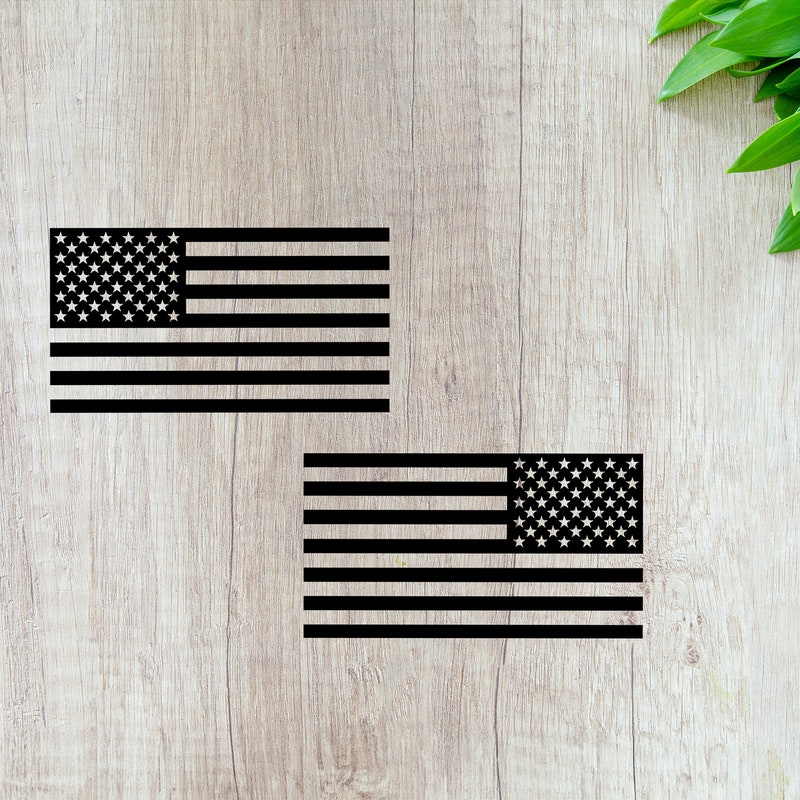 Usa Flag Decal - Etsy