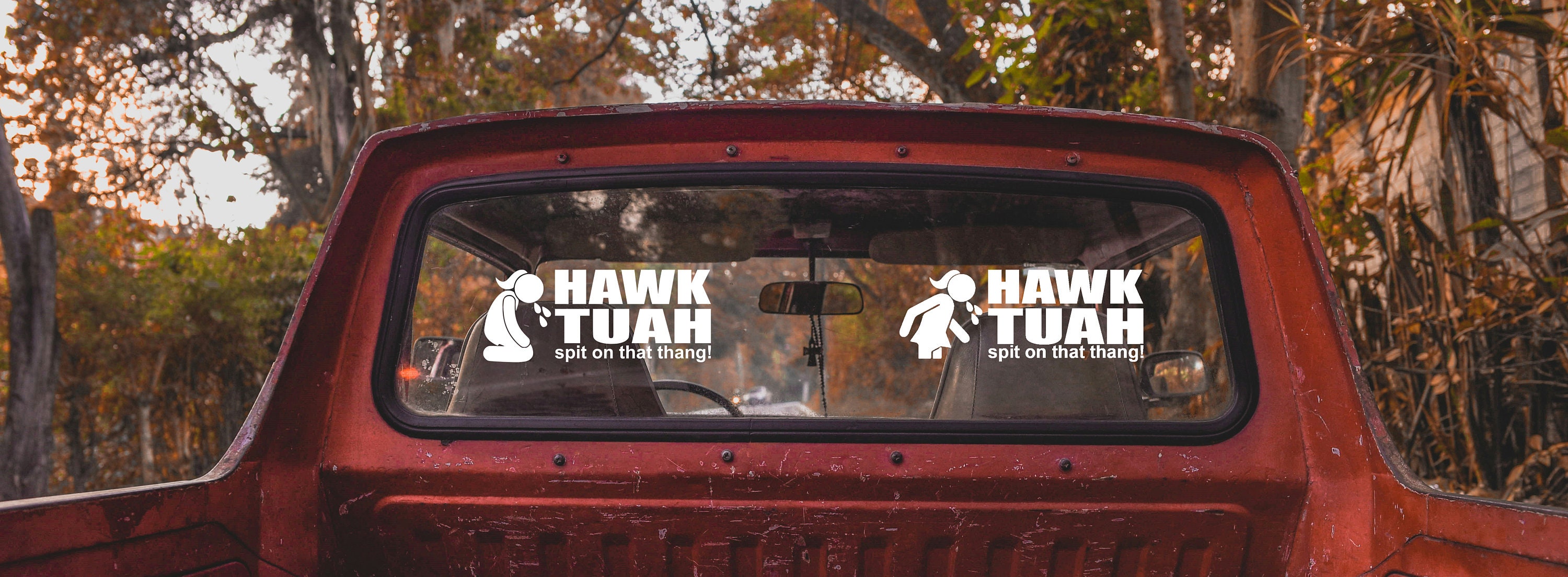 Hawk Tuah Sticker Spit on That Thang Vinyl Decal, Car Sticker, Meme ...