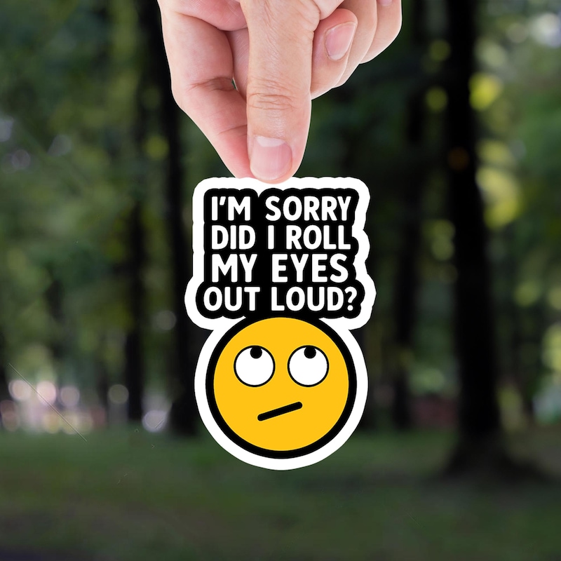 Side Eye Sticker - Etsy